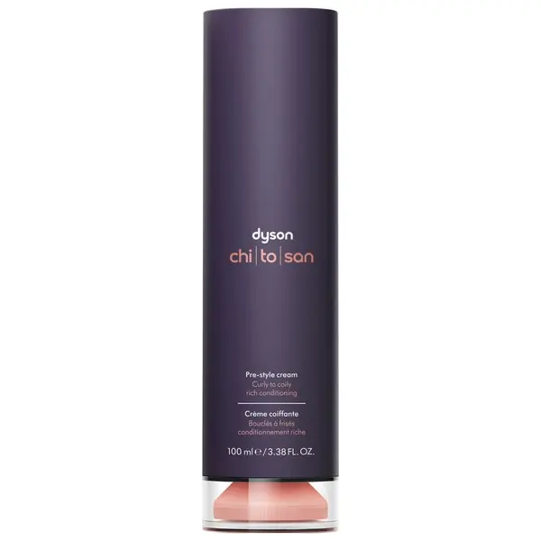 DYSON Chitosan Pre-styling Hair Cream For Flexible Hold - Curly To Coily Hair, Rich Conditioning