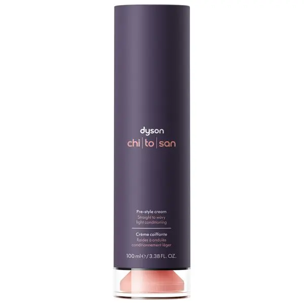 DYSON Chitosan Pre-styling Hair Cream For Flexible Hold - Straight To Wavy Hair, Light Conditioning