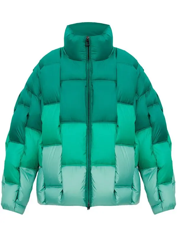 RAXXY Embossed Logo Padded Jacket - Green
