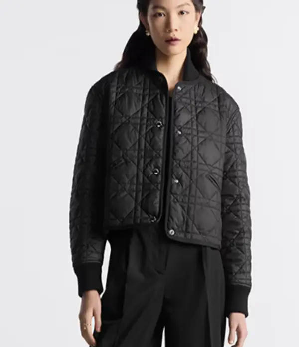 Dior Macrocannage Bomber Jacket - Black | Editorialist