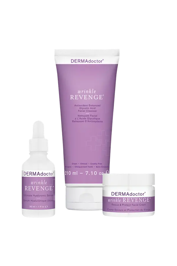 DERMADOCTOR Wrinkle Revenge Anti-aging Kit - Aqua