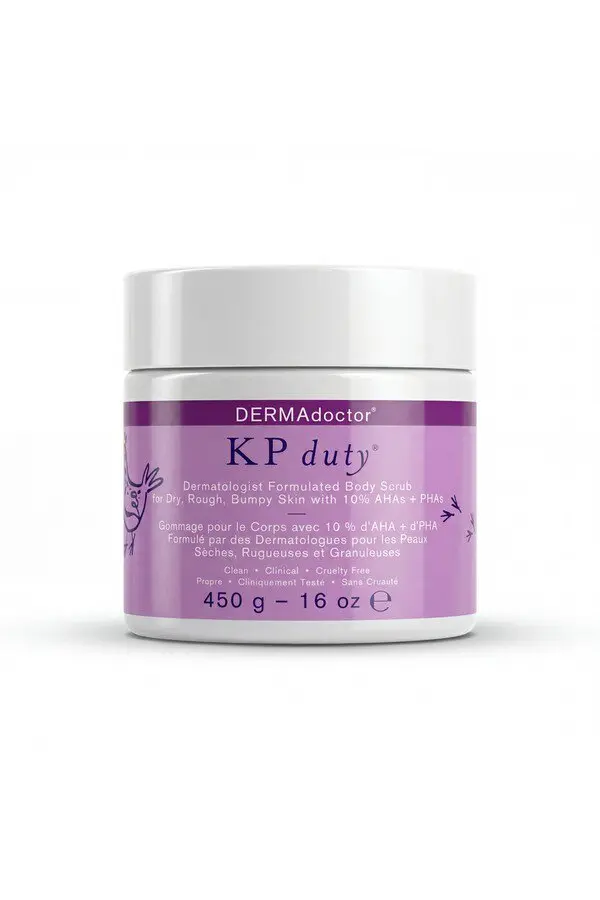 DERMADOCTOR Kp Duty Bump Eraser Body Scrub 16oz - Aqua