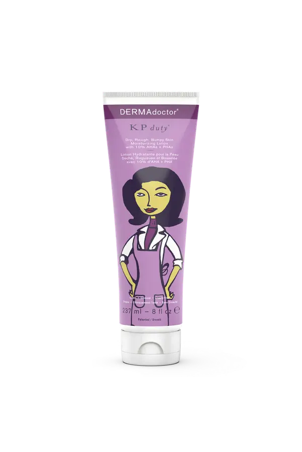 DERMADOCTOR Kp Moisturizing Lotion The Original Dermatologist Formulated Body Cream For Keratosis Pilaris,treats Dry, Rough, And Bumpy Skin Strawberry Legs Treatment 10% Ahas + Phas - Aqua