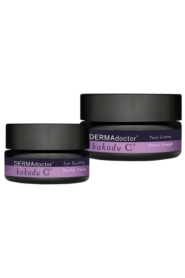 DERMADOCTOR Kakadu C Face &amp Eye Brightening Restorative Duo - Aqua