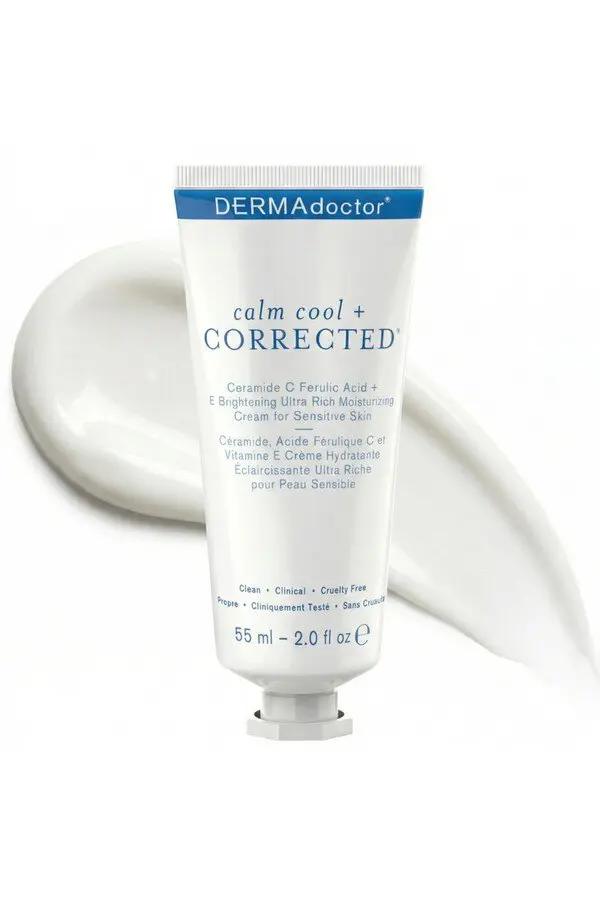 DERMADOCTOR Calm, Cool + Corrected Ceramide Moisturizing Brightening Cream - Aqua