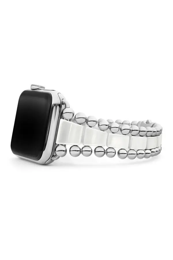 Lagos Smart Caviar Watch Bracelet - White