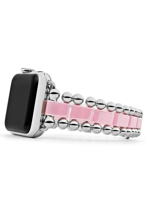 Lagos Smart Caviar Watch Bracelet - Pink