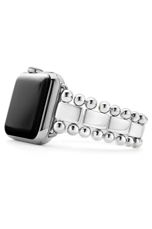 Lagos Smart Caviar Sterling Watch Bracelet - Silver
