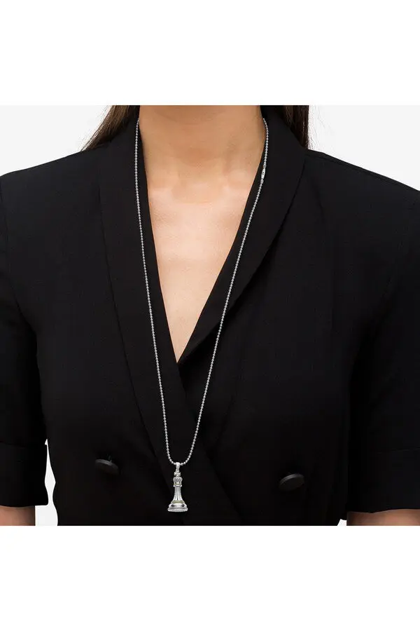 Lagos Rare Wonders Two-tone King Pendant Necklace