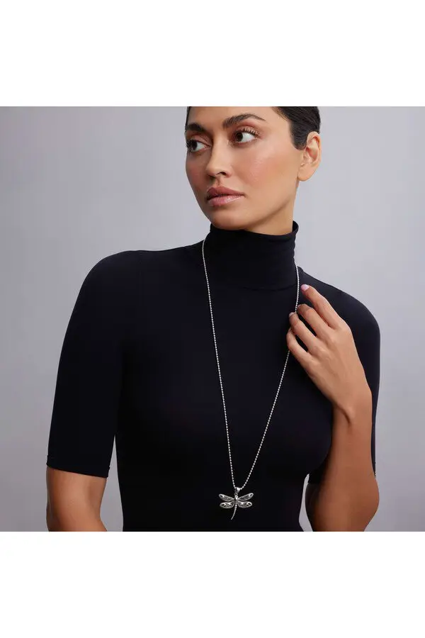 Lagos Rare Wonders Dragonfly Pendant Necklace