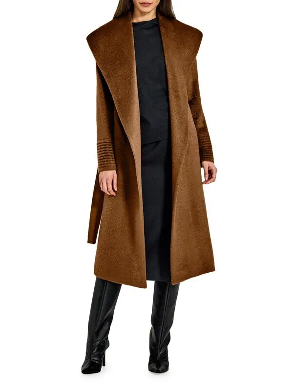 Sentaler Suri Alpaca-wool Belted Coat