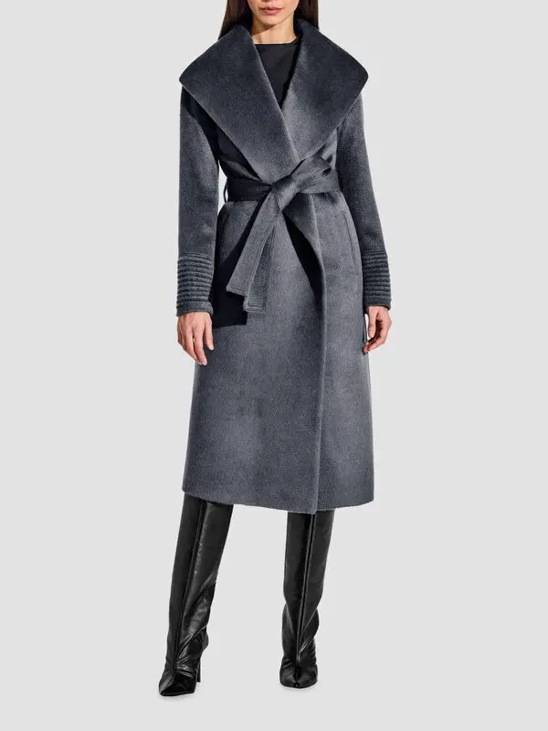 Sentaler Suri Alpaca-wool Belted Coat