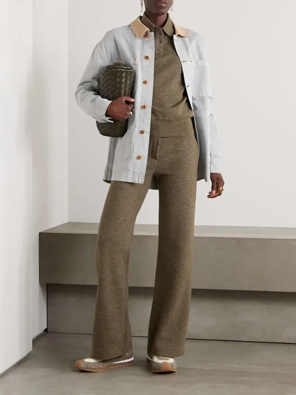 Loro Piana Robin Cashmere-blend Pants
