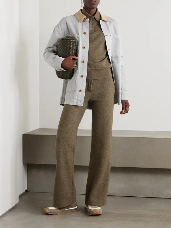 Loro Piana Robin Cashmere-blend Pants