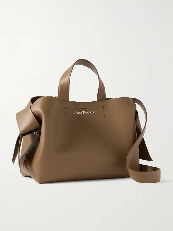 Acne Studios Musubi Knotted Tote - Brown