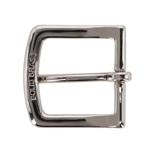 Trafalgar 32mm Polished Single Prong Buckle - Silver