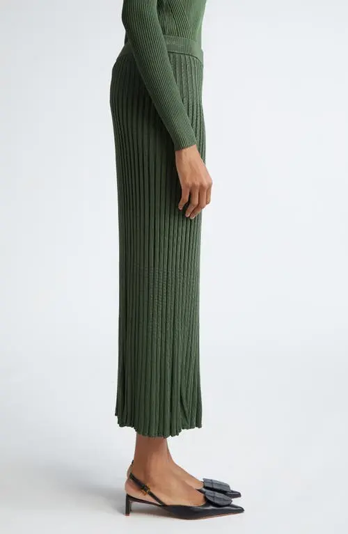 Zimmermann Rib Midi Sweater Skirt