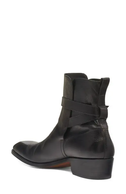 TOM FORD Kenneth Buckle Ankle Boots - Black
