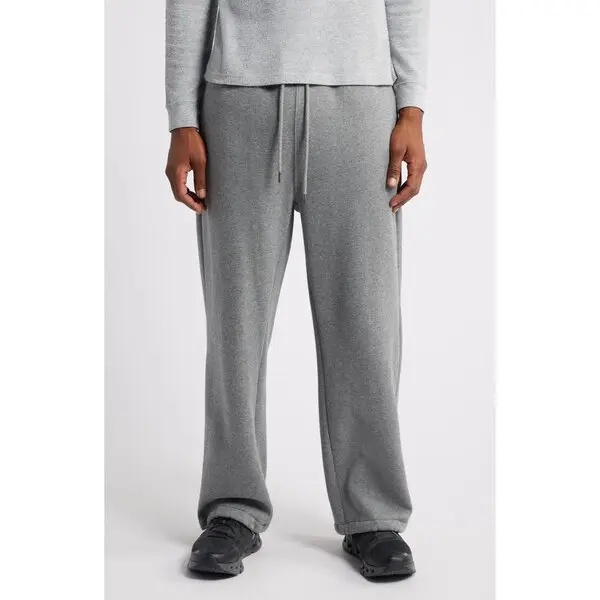Alpha Industries Essential Drawstring Sweatpants - Medium Charcoal Heather