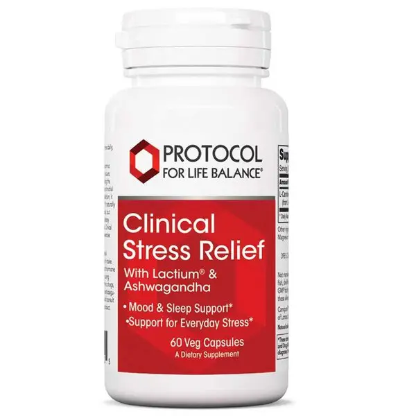 PROTOCOL FOR LIFE BALANCE Protocol Clinical Stress Relief 60 Capsules - One-color