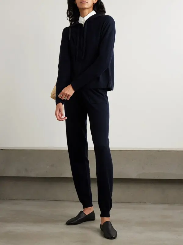 ALLUDE - Allude Wool And Cashmere-Blend Hoodie