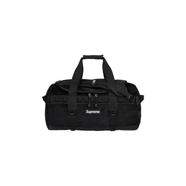 Supreme X The North Face Suede Small Base Camp Duffle Bag - Black