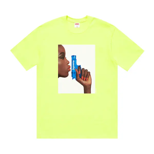 Supreme Water Pistol Tee 'bright - Yellow