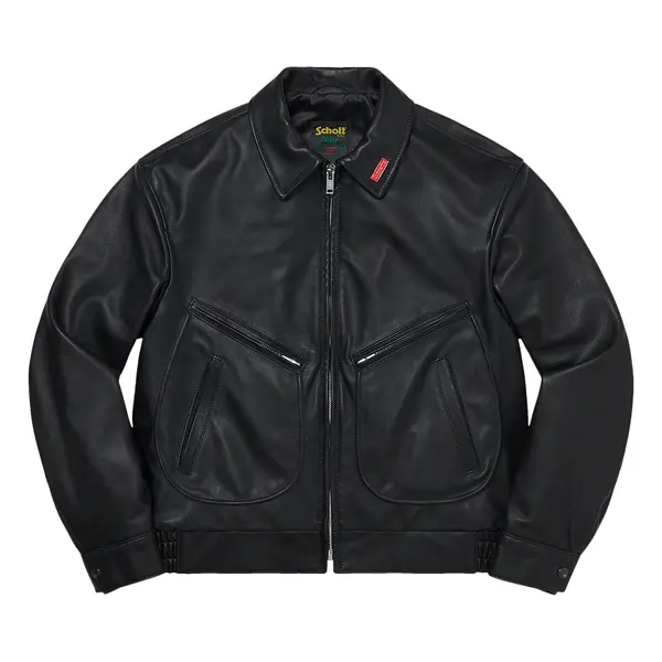 Supreme X Schott Leather Work Jacket