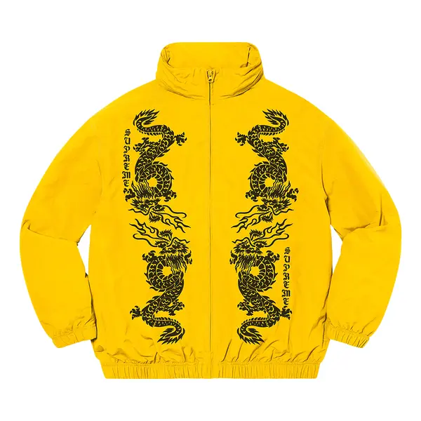 Supreme Dragon Track Jacket - Yellow