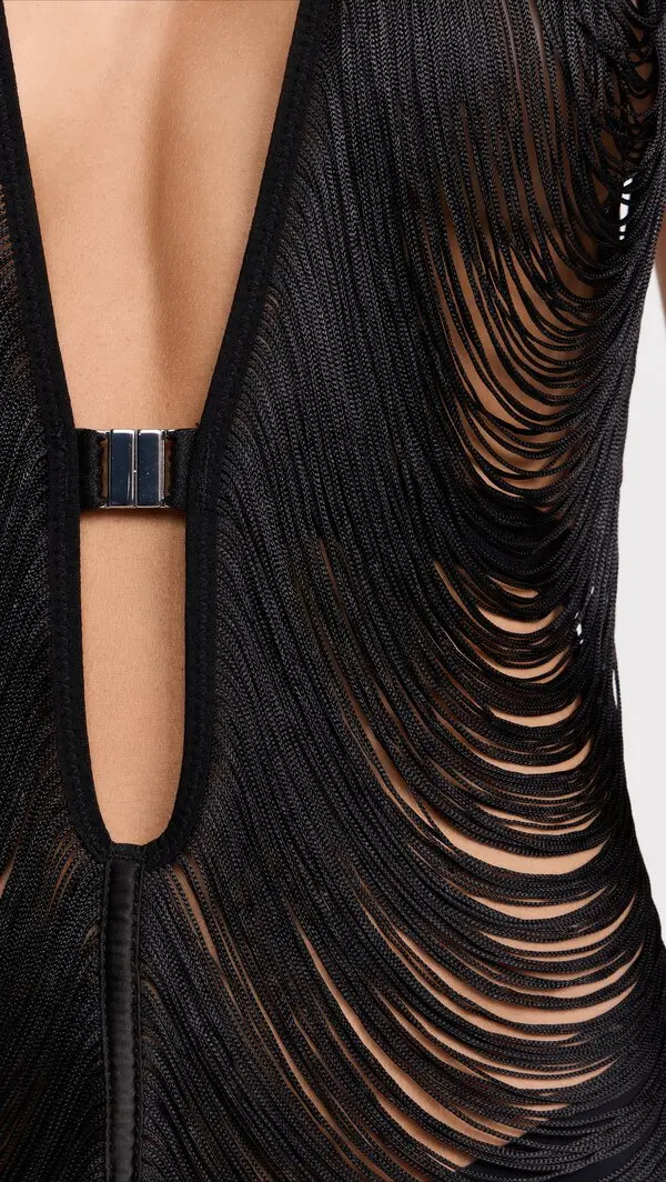 THISTLE AND SPIRE Fringe Benefits Slip - Black