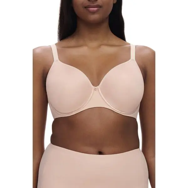 Chantelle Comfort Chic Back Smoothing T-shirt Bra - Rose