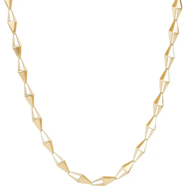 Lana Jewelry 14k Gold Kite Chain Necklace - Yellow Gold