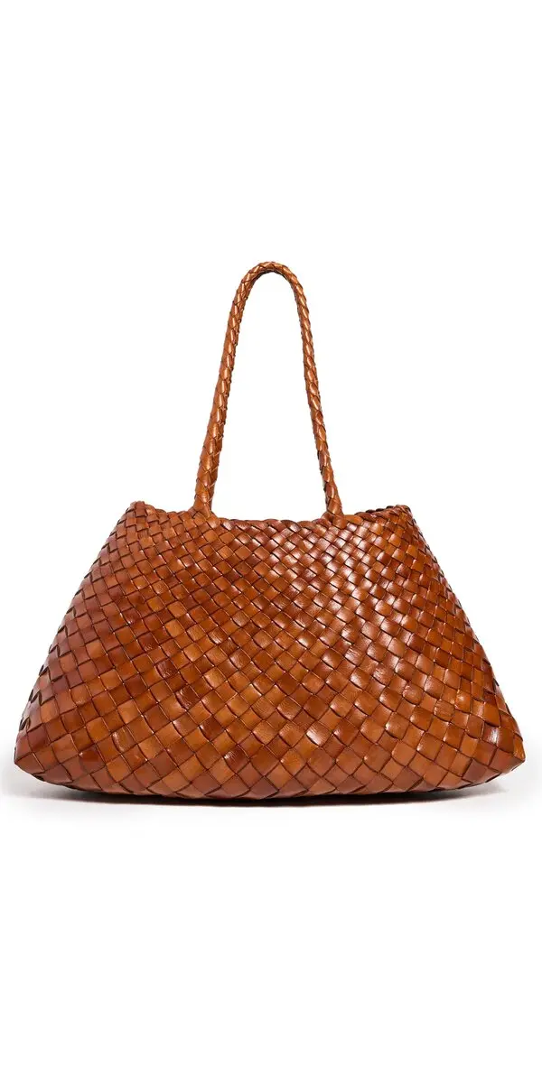 Dragon Diffusion Santa Croce Big Tote - Tan