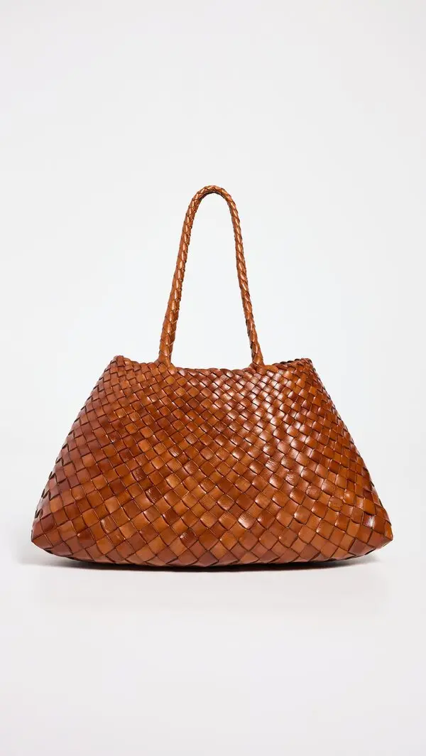 Dragon Diffusion Santa Croce Big Tote - Tan