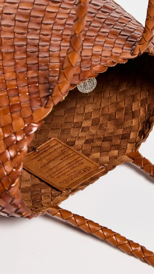 Dragon Diffusion Santa Croce Big Tote - Tan