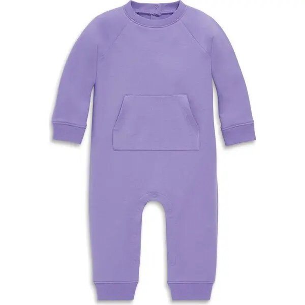 PRIMARY Baby Sweatshirt Romper - Iris