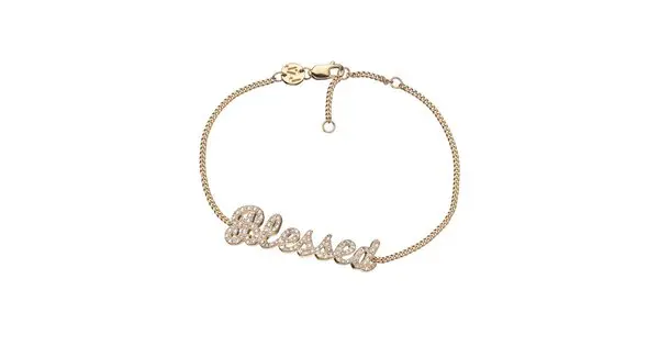 Jennifer Zeuner Jewelry Sunny 14k Diamond Bracelet - One-color