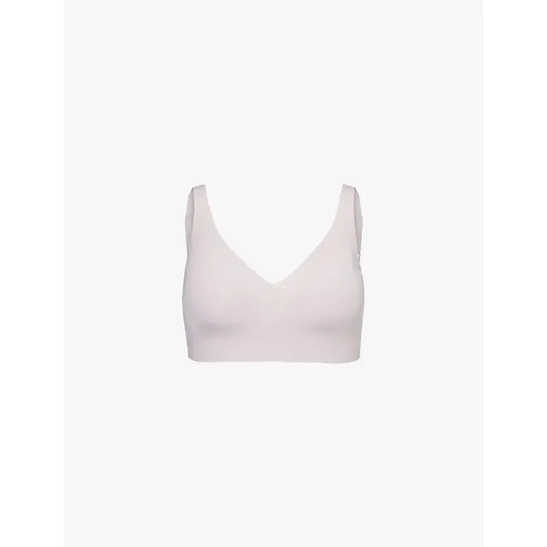 SLOGGI Zero Feel 2.0 Soft Non-wired Stretch-woven Bra - Perola