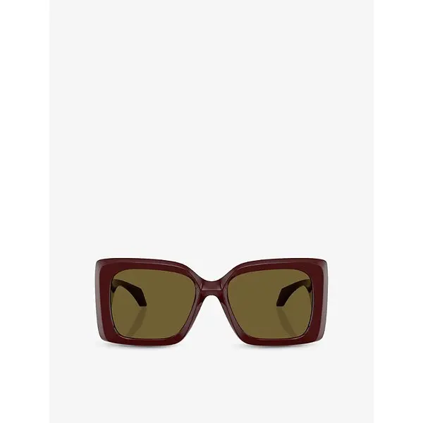 Versace Ve4467u Butterfly-frame Sunglasses - Red