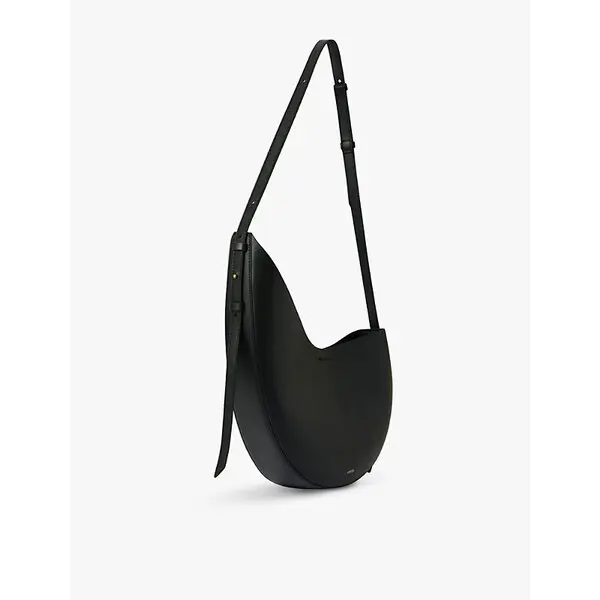 Soeur Winona Logo-embossed Leather Shoulder Bag - Noir