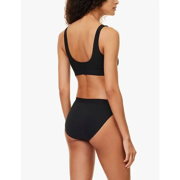 SLOGGI Ever Ease Scoop-neck Stretch-cotton Bralette