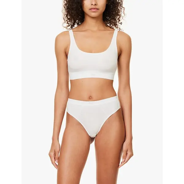 SLOGGI Ever Ease String Stretch-cotton Thong