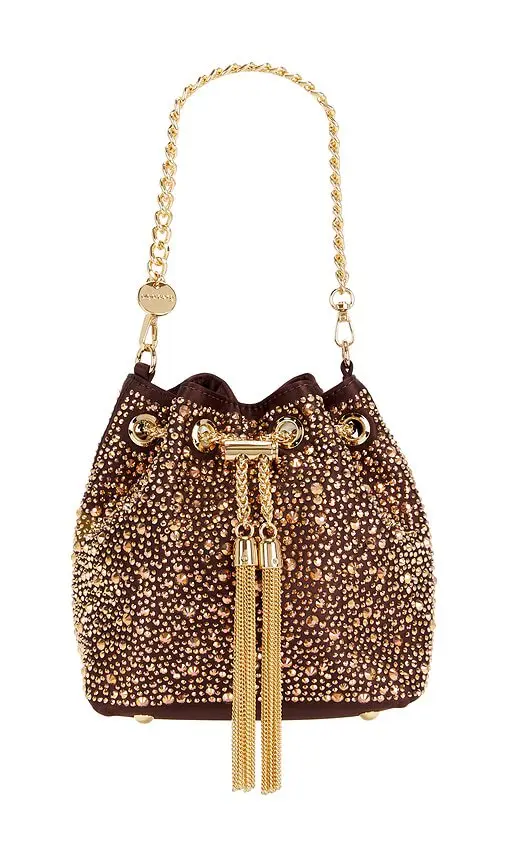 OLGA BERG Mika Crystal Pouch