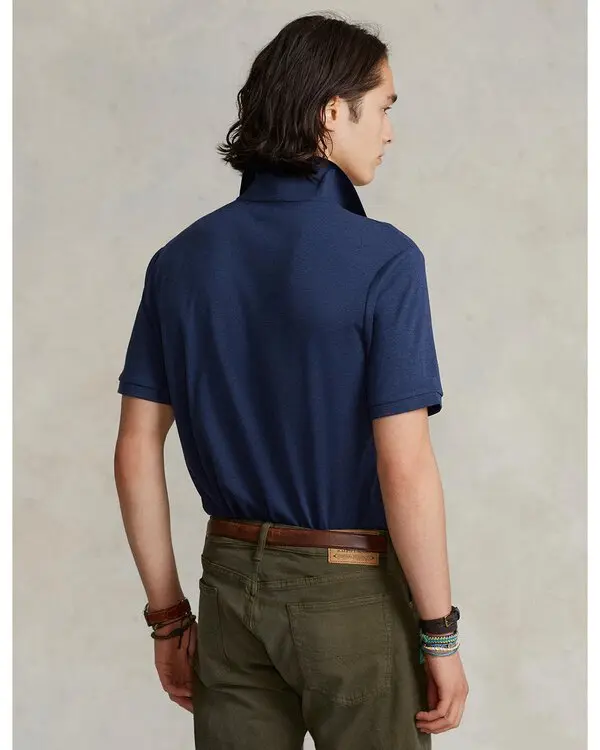 Polo Ralph Lauren Classic Fit Soft Cotton Polo Shirt - Spring Navy Heather