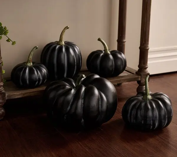 SIMPLY STUNNING BY JANINE GRAFF Simply Stunning Set Of 5 Fairytale Pumpkins Janine Graff - One-color