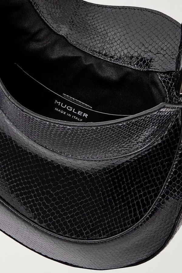 MUGLER Spiral Curve 02 Shoulder Bag