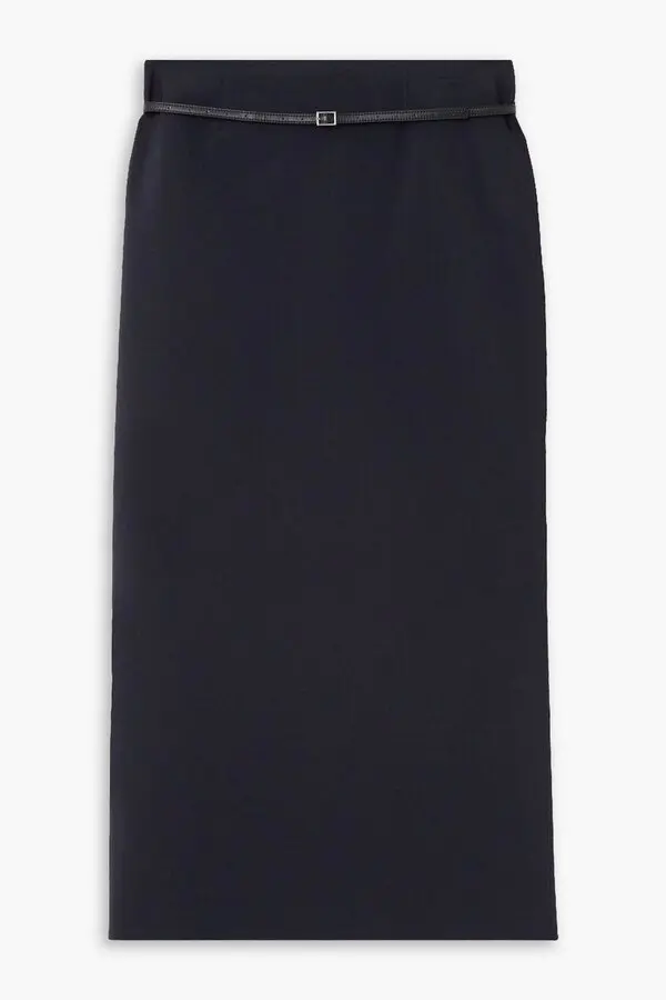 16Arlington Belted Cady Maxi Skirt
