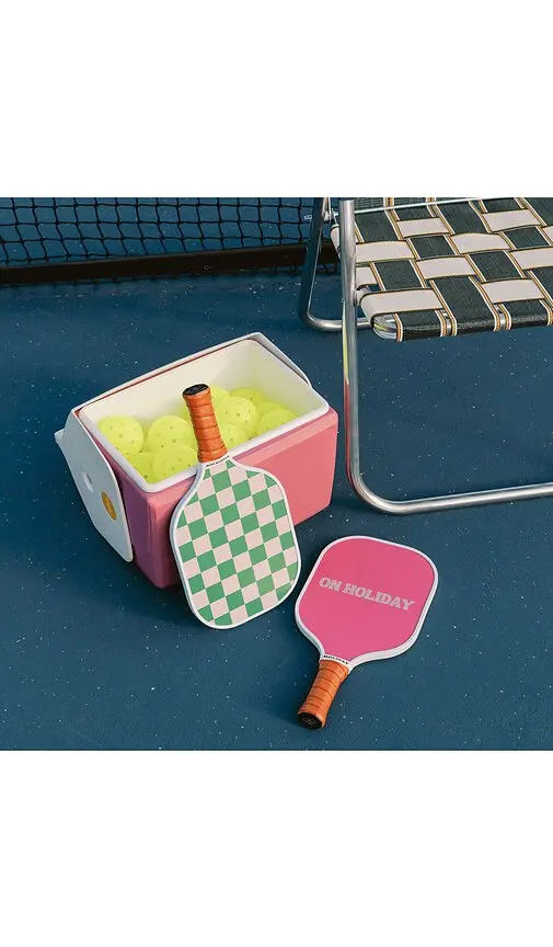 ON HOLIDAY PICKLEBALL Ibiza Classic Pickleball Paddle In Pink