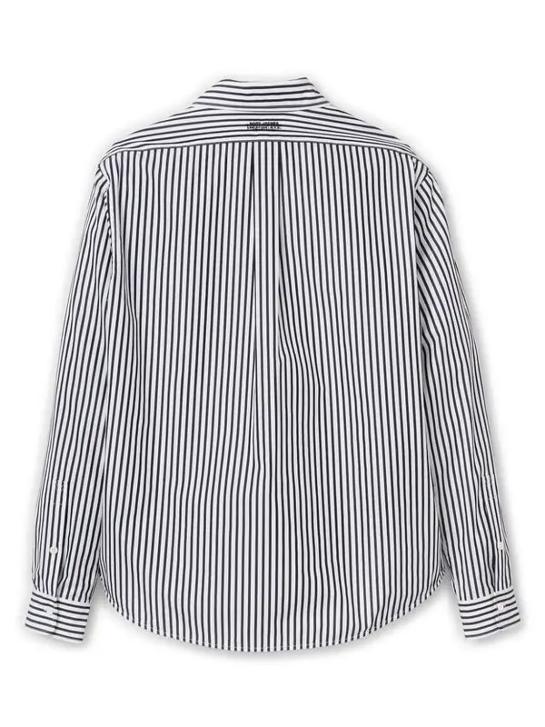 Marc Jacobs Striped Cotton Shirt - Black