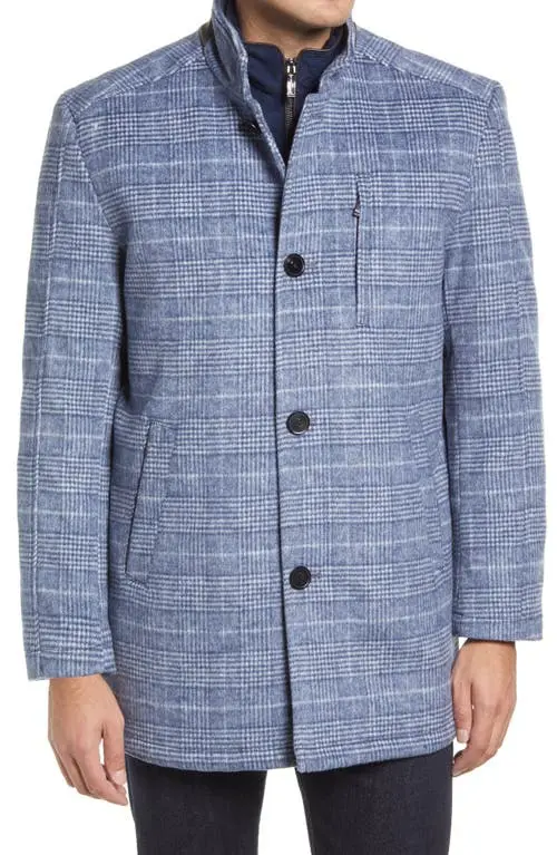 Johnston & Murphy Upton Wool-blend Car Coat